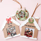 Gingerbread House Family Photo Christmas Ornament | Bow Frame House Or ...
